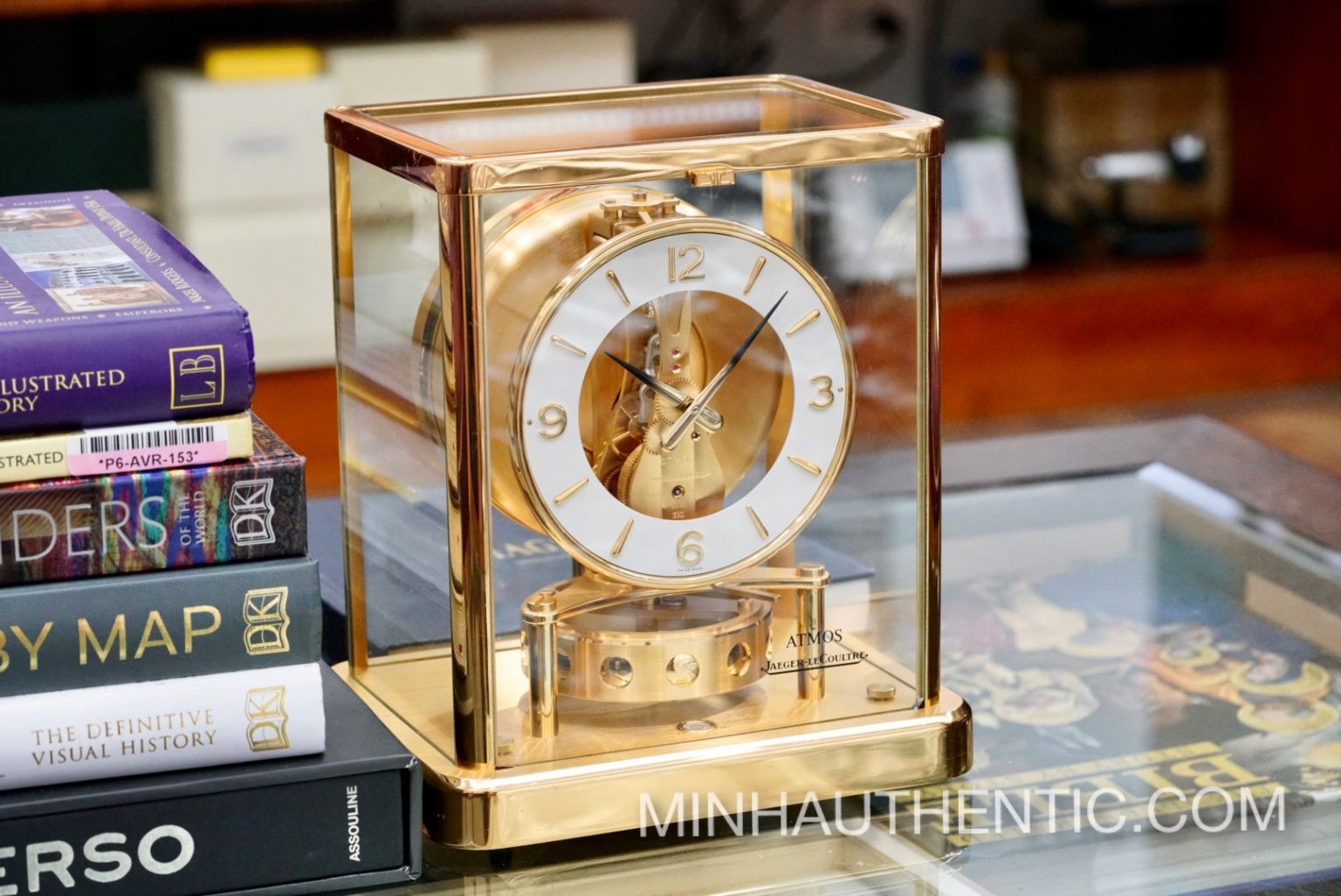 Jaeger LeCoultre Atmos 540 Clock - Minh Authentic