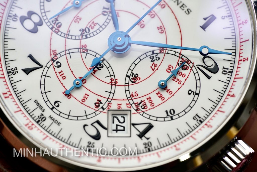 Longines Heritage Telemeter Chronograph L2.780.4.18.2 - Minh Authentic
