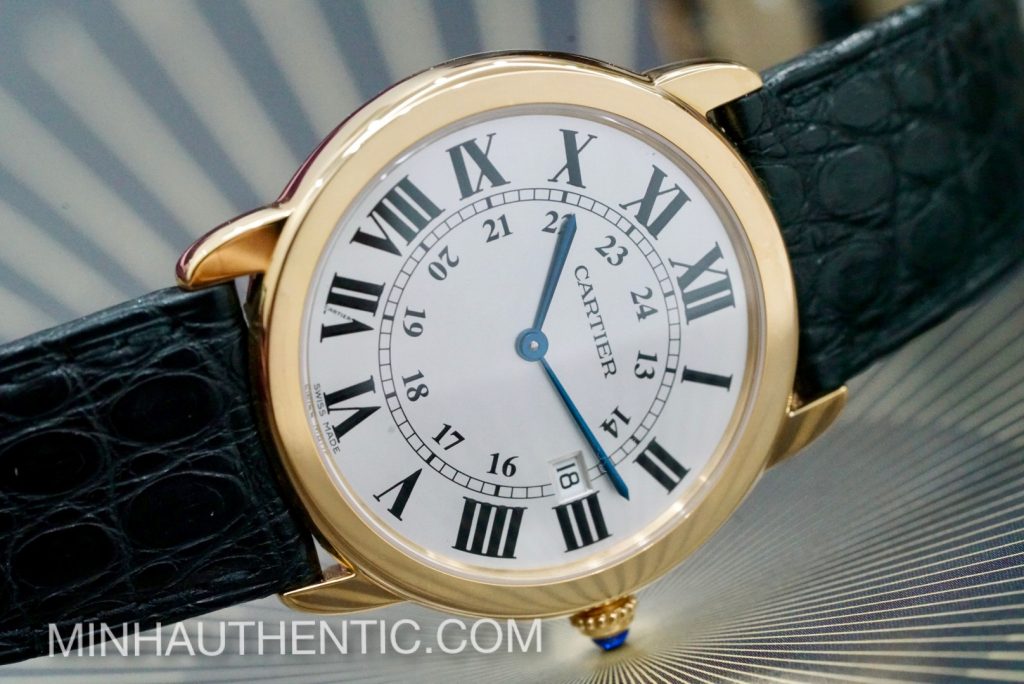 Cartier Ronde Solo 18k Yellow Gold W6700455 - Minh Authentic