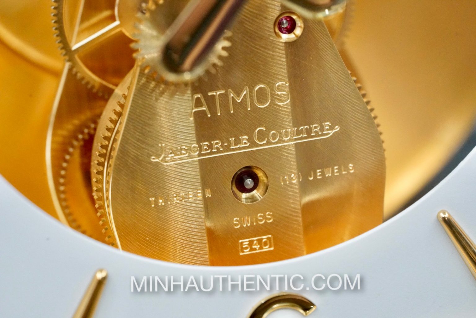Jaeger LeCoultre Atmos 540 Clock - Minh Authentic