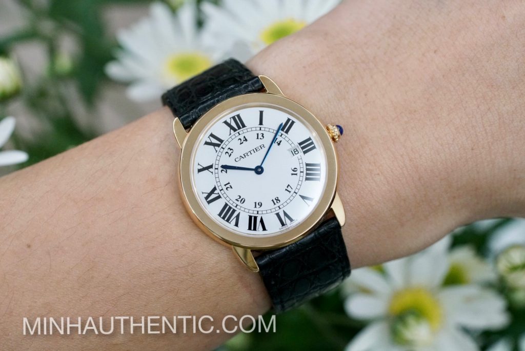 Cartier Ronde Solo 18k Yellow Gold W6700455 - Minh Authentic