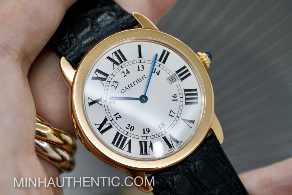 Cartier Ronde Solo 18k Yellow Gold W6700455 - Minh Authentic