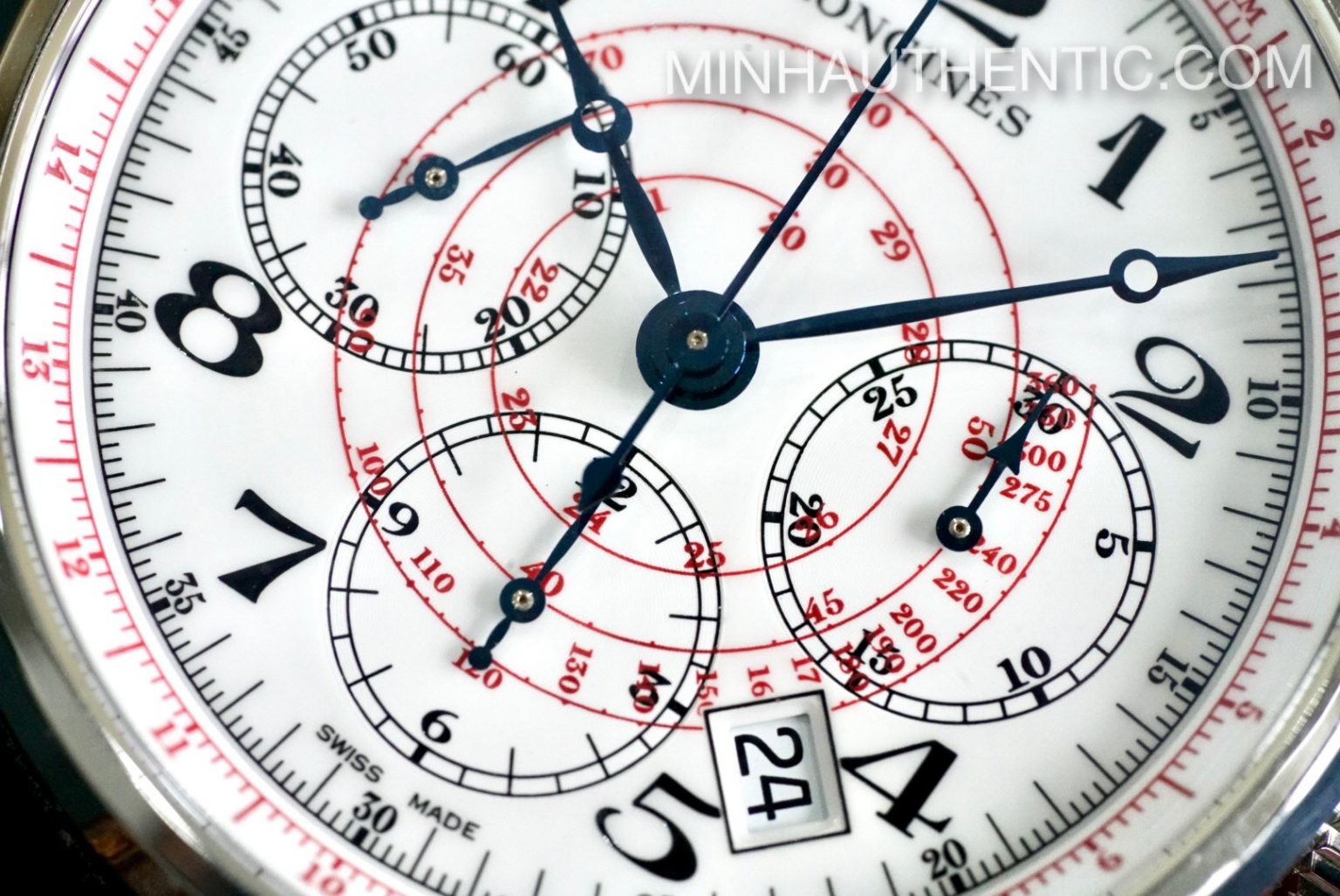 Longines Heritage Telemeter Chronograph L2.780.4.18.2 - Minh Authentic