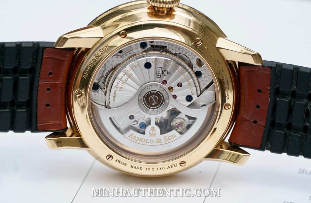 Arnold & Son TBR 18k Rose Gold 1ARAP.W01A.C120P - Minh Authentic