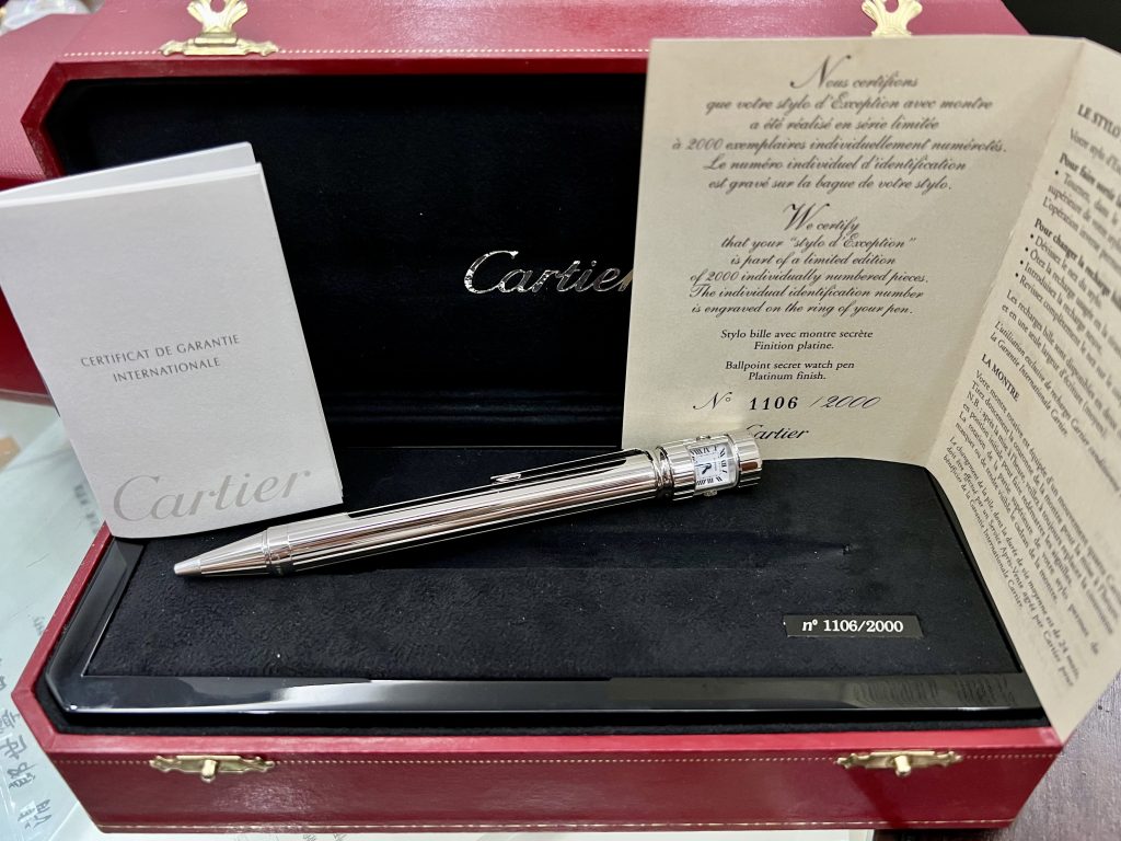 Cartier Pen Watch Limited Edition - Minh Authentic